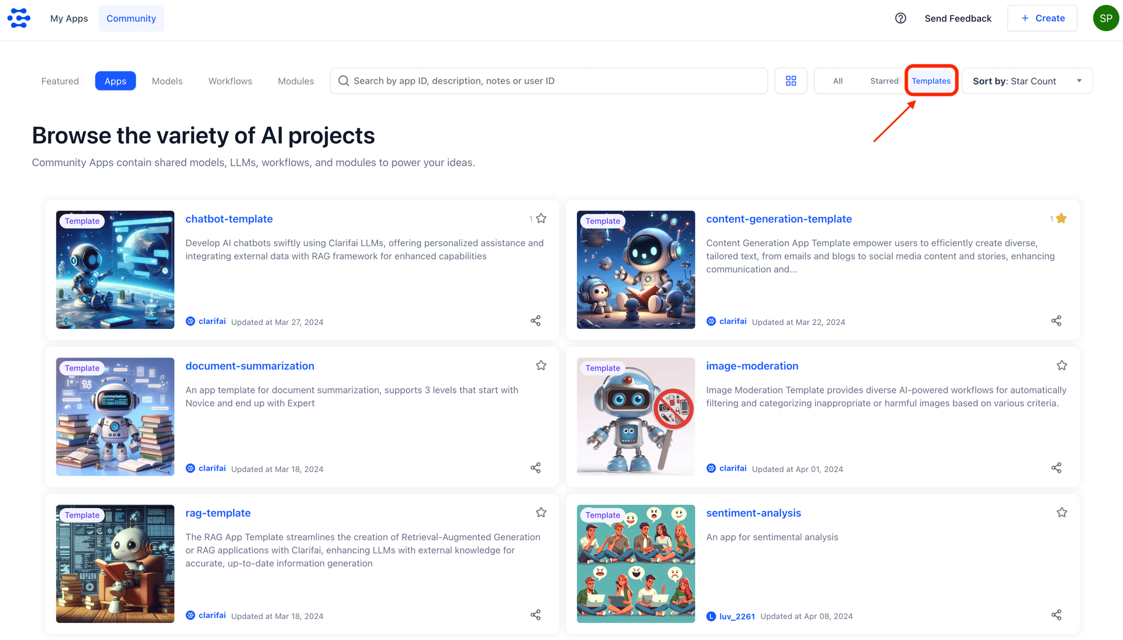 Clarifai 10 3 Template Wizardry Build Apps With A Click